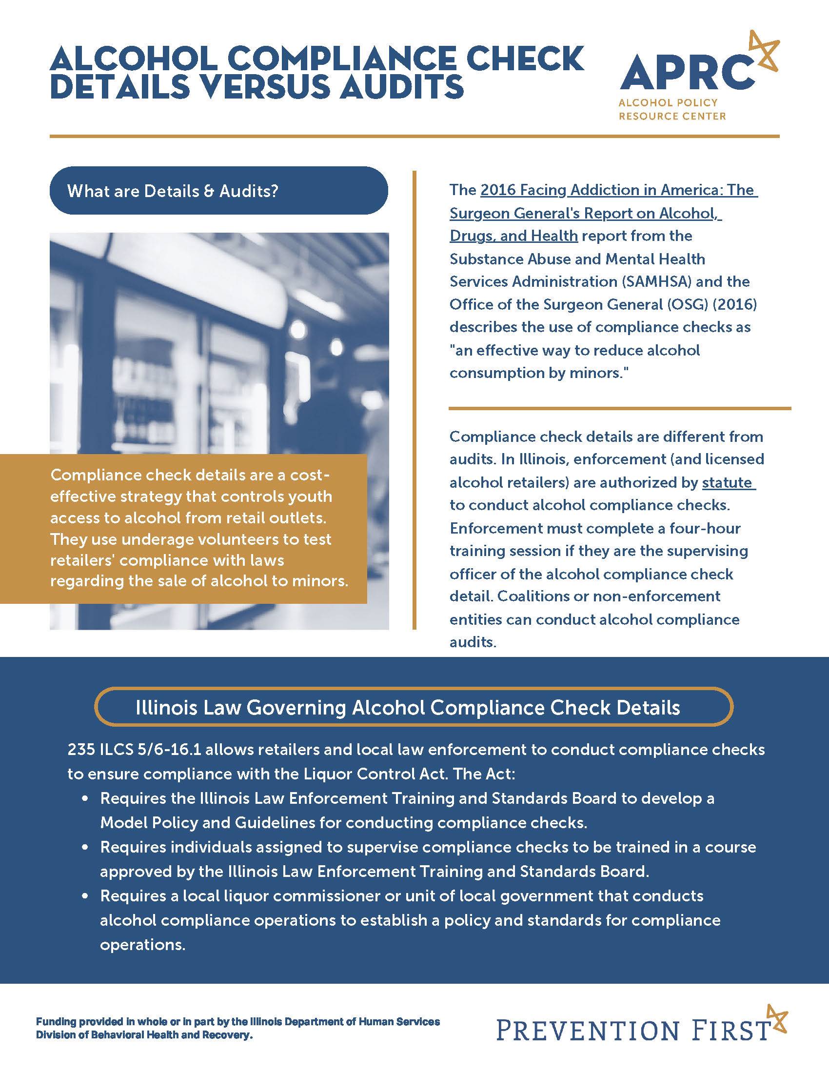 Policies and Strategies to Address Underage & Excessive Drinking